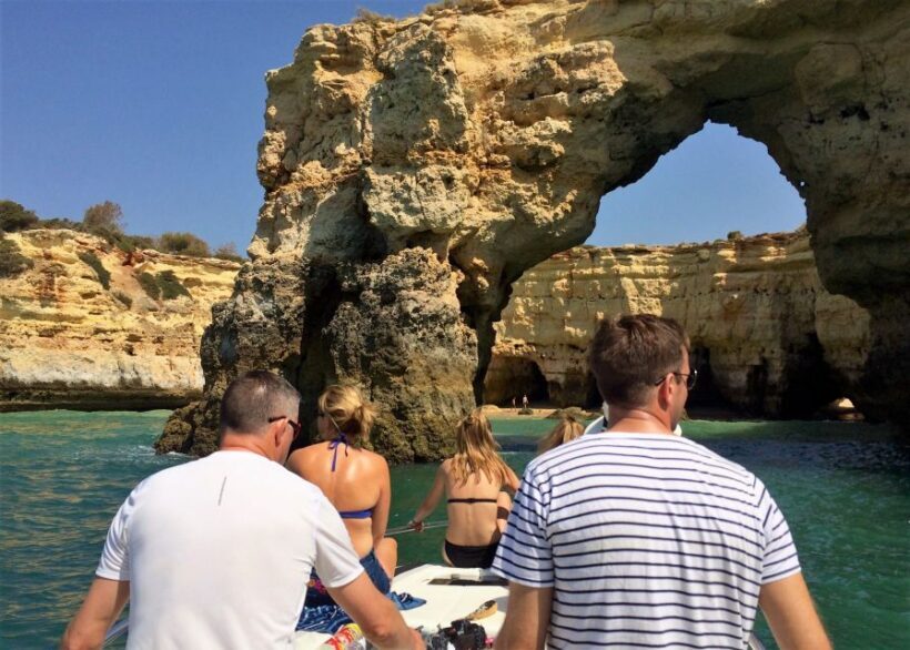 From Portimão: Private Benagil Caves Boat Tour with Drinks - Key Points