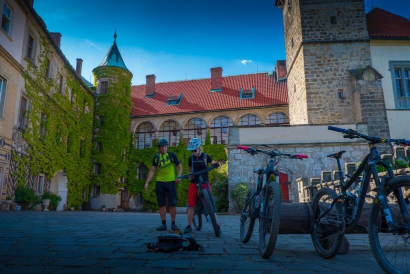 From Prague: E-Mountain Biking Trip to the Bohemian Paradise - An Authentic Czech Nature Experience Close to Prague