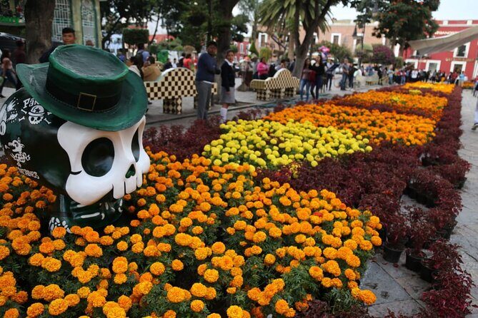 From Puebla Day of the dead in Atlixco monumental catrinas - An In-Depth Look at the Tour Experience