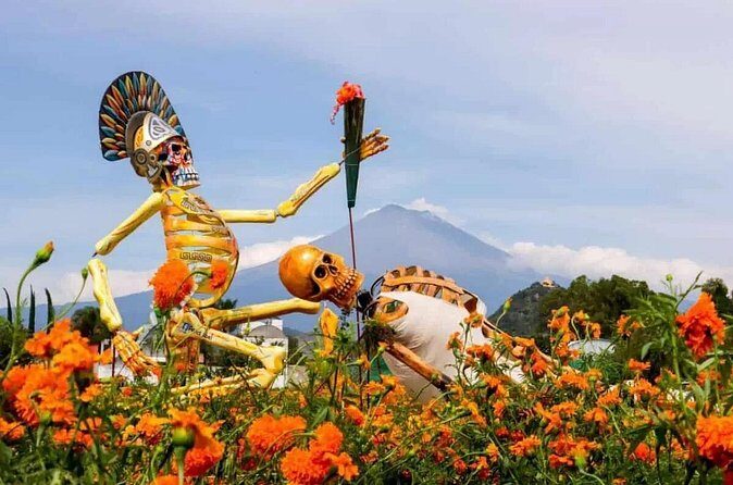 From Puebla Day of the dead in Atlixco monumental catrinas - The Sum Up: Why This Tour Is a Great Choice