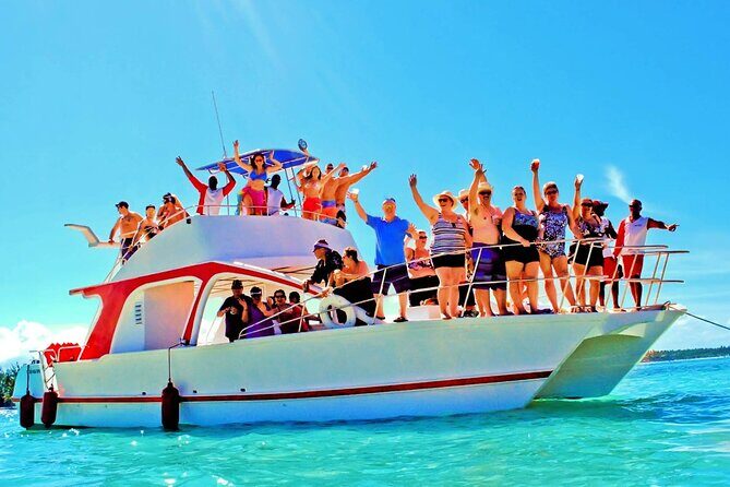 From Punta Cana: Party Boat + Snorkeling Live Music Drink Open B - The Sum Up