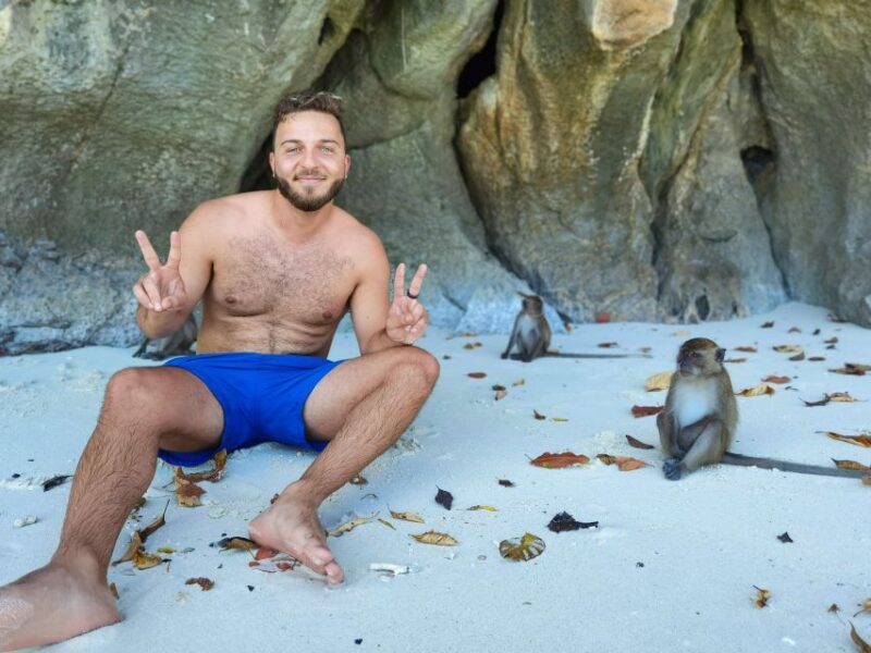 From Railay: Day Trip to Phi Phi with Private Longtail Tour - Key Points