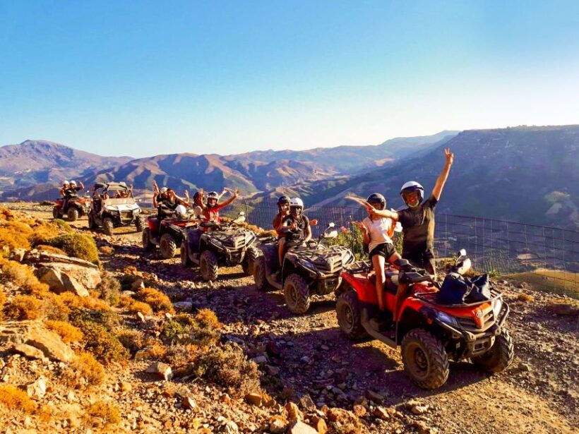 From Rethymno: Half-Day Quad Bike Safari - The Terrain and Views