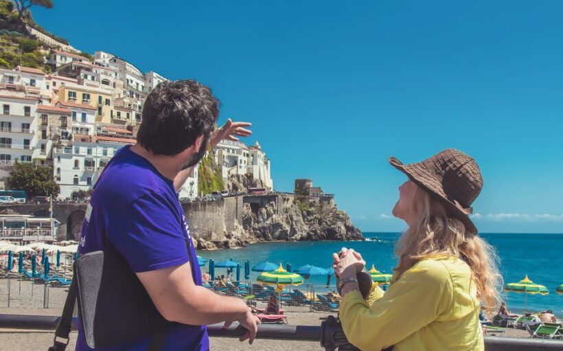 From Rome/Naples: Pompeii and Amalfi Coast Day Tour - Key Points