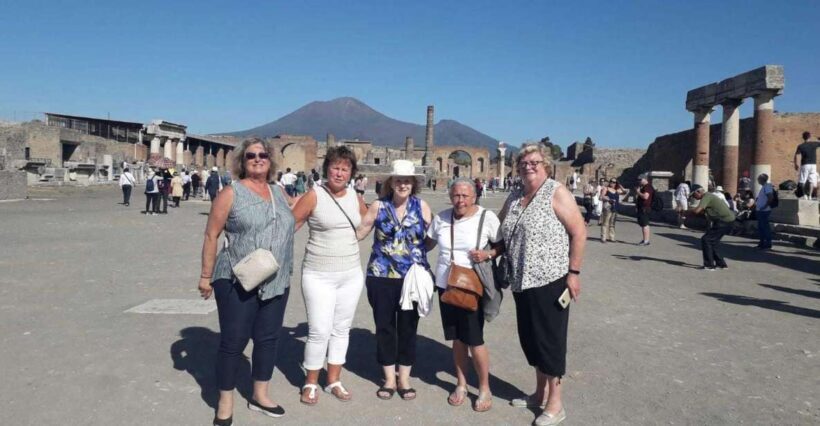 From Rome: Pompeii Ruins and Mt. Vesuvius with Lunch&Wine - Key Points
