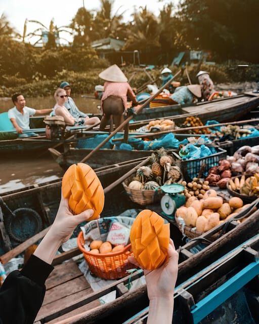 From Saigon: Biggest Floating Market in 1 Day - Must See - Key Points