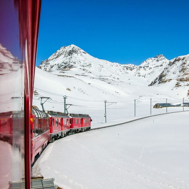 From Saint Moritz: Bernina Train to Tirano - Exploring Tirano