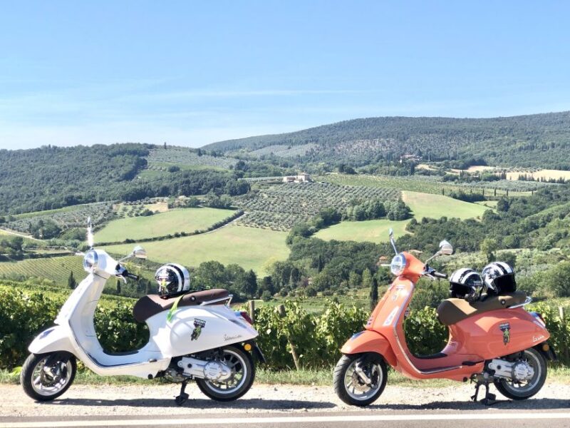 From San Gimignano: Chianti Half-Day Vespa Tour with Lunch - Key Points
