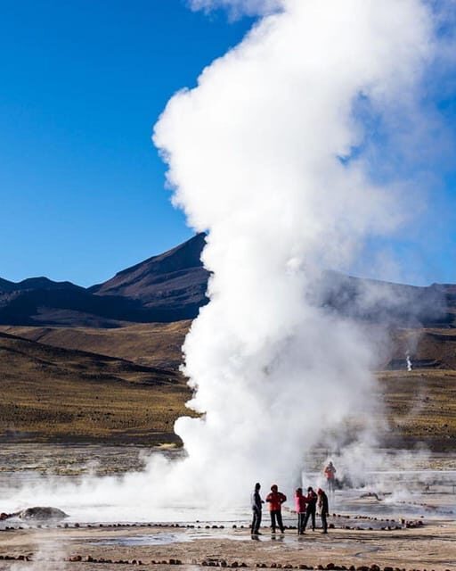 From San pedro de Atacama / Tatio Geyser - The Journey and the Stops