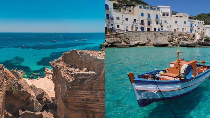 From San Vito: Boat Excursion to Favignana and Levanzo - The Scenic Highlights from the Boat
