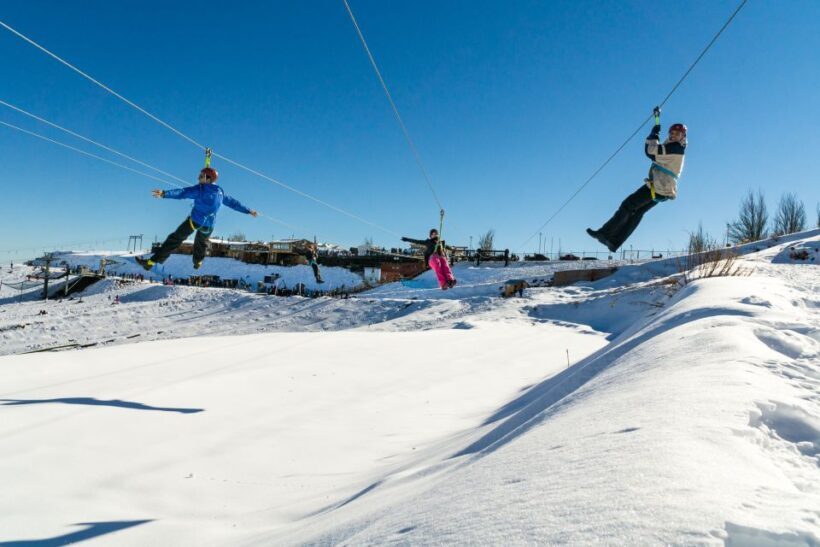 From Santiago: Farellones Park Resort Entry & Ski Classes - Authentic Mountain Village Experience