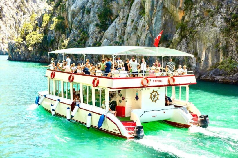 From Side & Alanya: Green Canyon Boat Tour Lunch, SoftDrink - Exploring the Green Canyon Boat Tour: A Relaxing Day in Nature