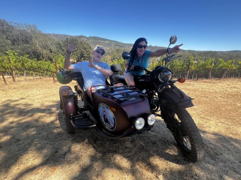 From Sonoma: Napa Valley Classic Sidecar Tour to 3 Wineries - What Real Travelers Say
