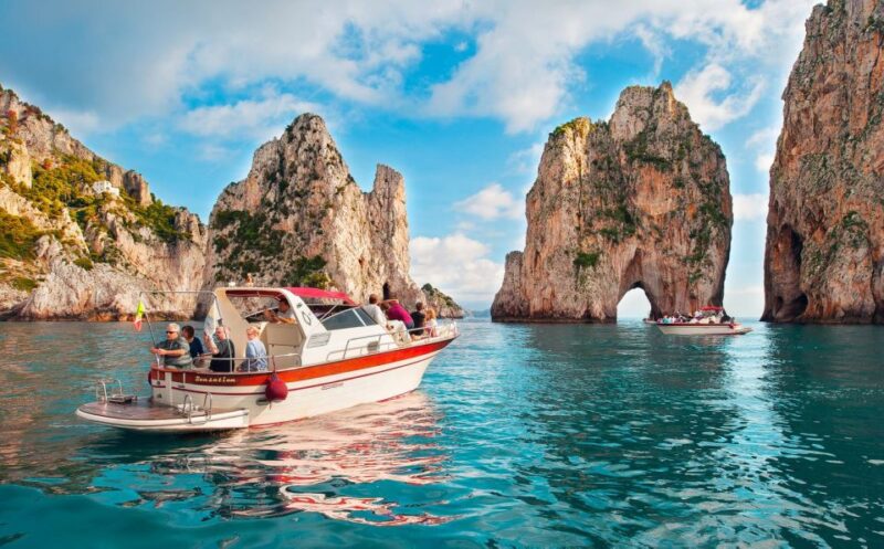 From Sorrento: Capri Island Boat Day Trip With Transfer - Key Points