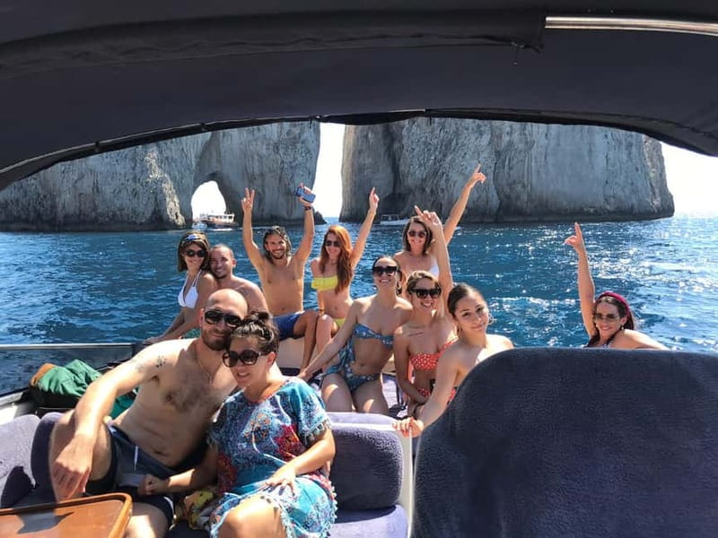 From Sorrento: Full-Day Boat Tour to Capri with Drinks - Return Journey and the Roman Ruins