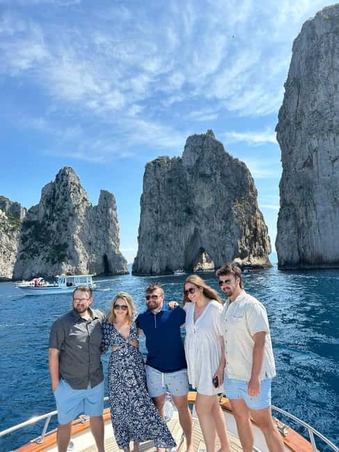 From Sorrento: Full-Day Boat Tour to Capri with Drinks - Authentic Experiences Based on Reviews