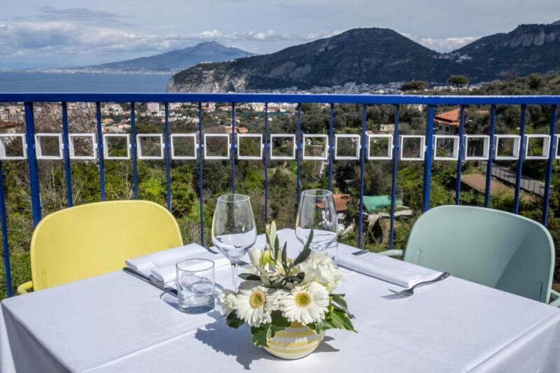 From Sorrento: Pizza-Making Class w/ View of Mount Vesuvius - Key Points