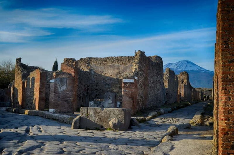 From Sorrento: Pompeii and Mount Vesuvius Trip with Lunch - Key Points