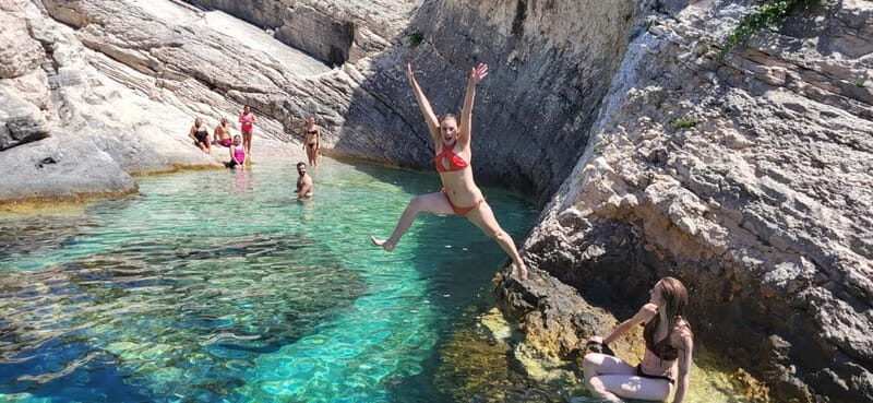 From Split: Blue Cave, Hvar, Mamma Mia, 5 Islands boat Tour - The Sum Up