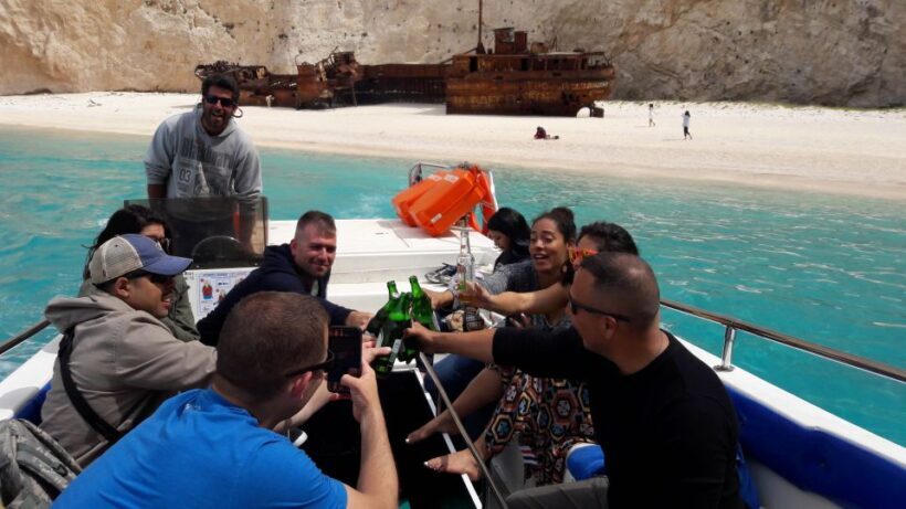 From St.Nikolaos: Boat Cruise to Navagio Beach & Blue Caves - Authentic Traveler Experiences