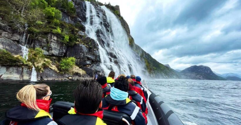 From Stavanger: Lysefjord Sightseeing RIB Boat Tour - Key Points