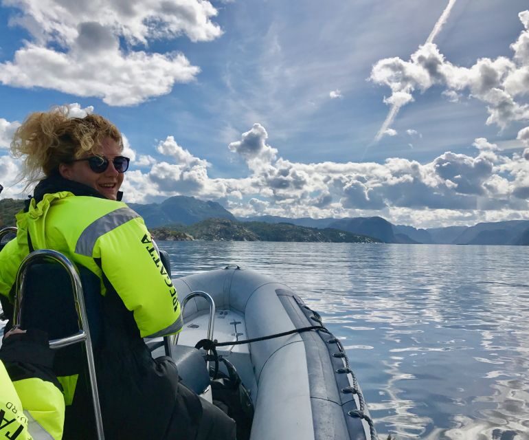 From Stavanger: RIB Tour to Lysefjord - Wildlife and Natural Encounters