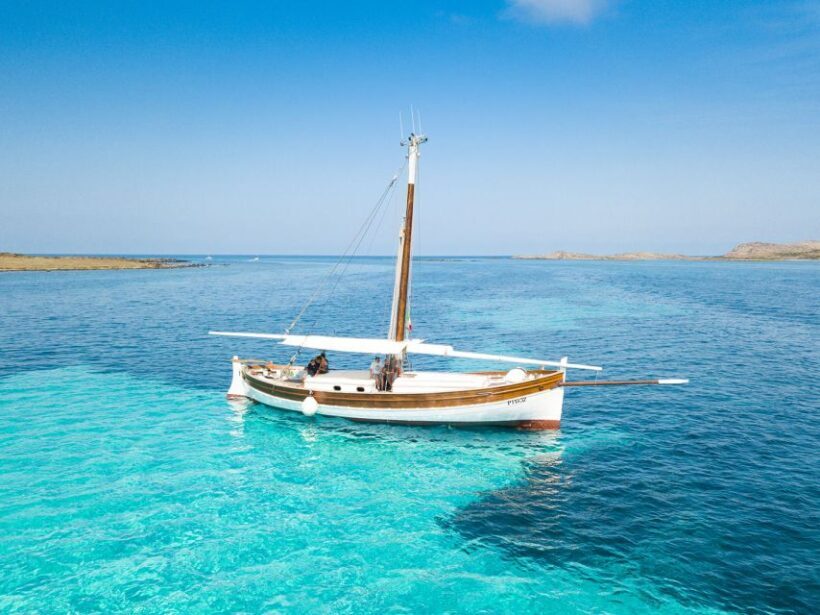 From Stintino: Asinara Vintage Sailing Boat Tour with Lunch - Second Stop: Cala Barche and a Sardinian Feast