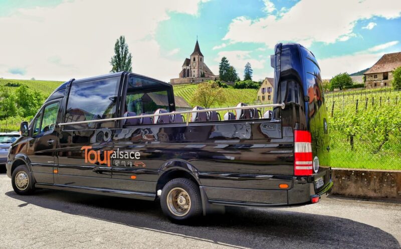 From Strasbourg: Medieval Villages & Wine Tasting Day Trip - Transportation and Group Size