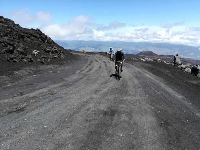 From Taormina: Cycling Tour to the Top of Mount Etna - An In-Depth Look at the Experience