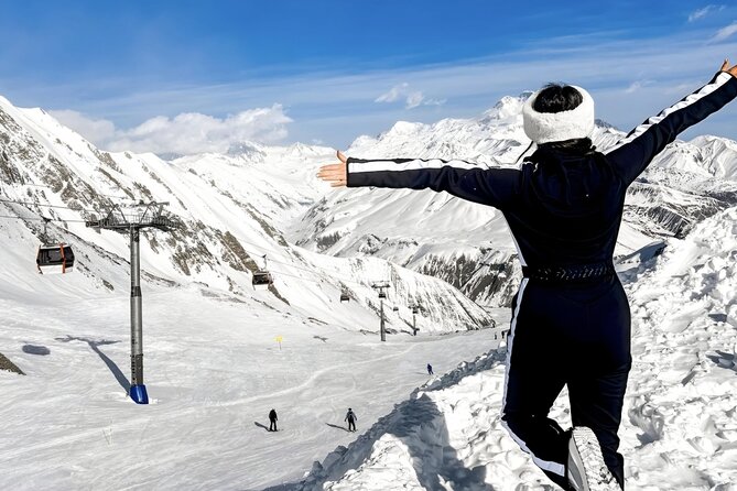 From Tbilisi Daytrip Kazbegi Gudauri & Zhinvali Guided Group Tour - Key Points