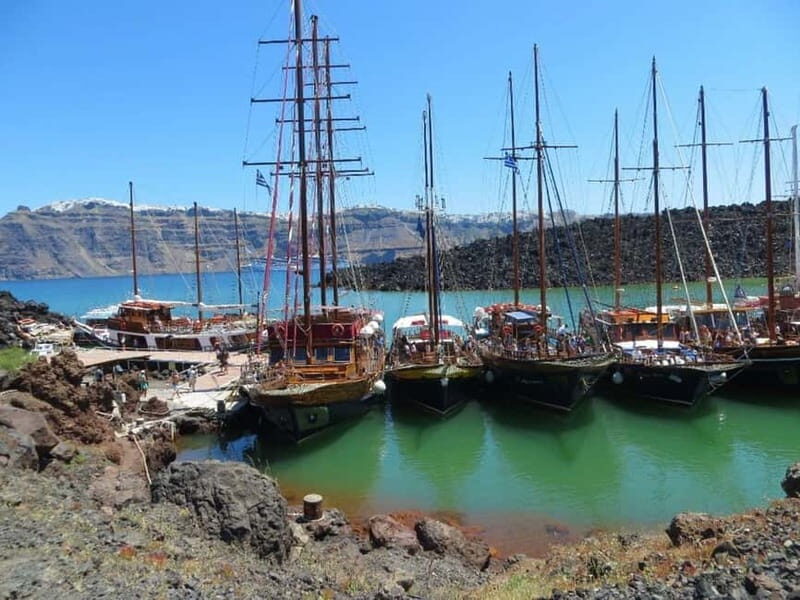From Thera: Thirasia Cruise w/ Volcano Hike and Hot Springs - Transportation, Timing, and Value