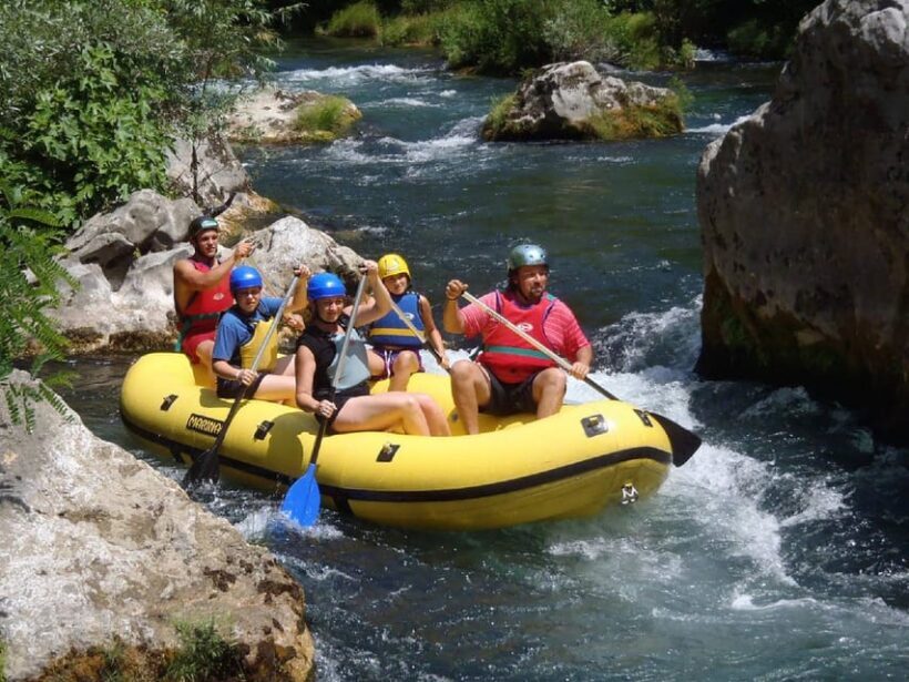 From Trogir, Seget & Okrug: Cetina River Rafting Tour - The Guides and Group Atmosphere
