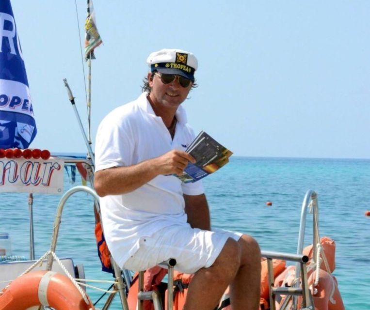 From Tropea: Capo Vaticano boat tour with snorkel & aperitif - The Sum Up