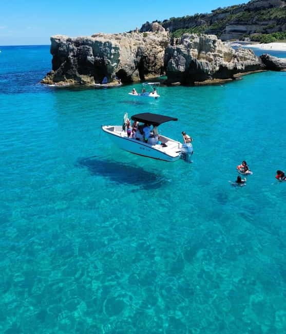 From Tropea: Max 8 People Comfort Trip to Capo Vaticano - Key Points