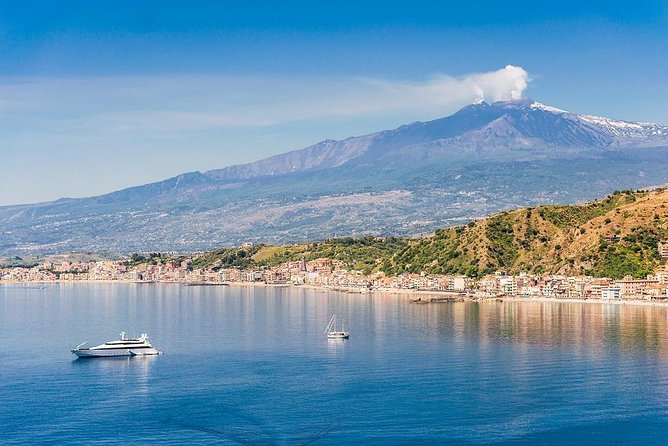 From Volcano to Sea: Private Tour of Etna and Taormina Boat Tour With Tasting - Scenic Coastline Boat Tour