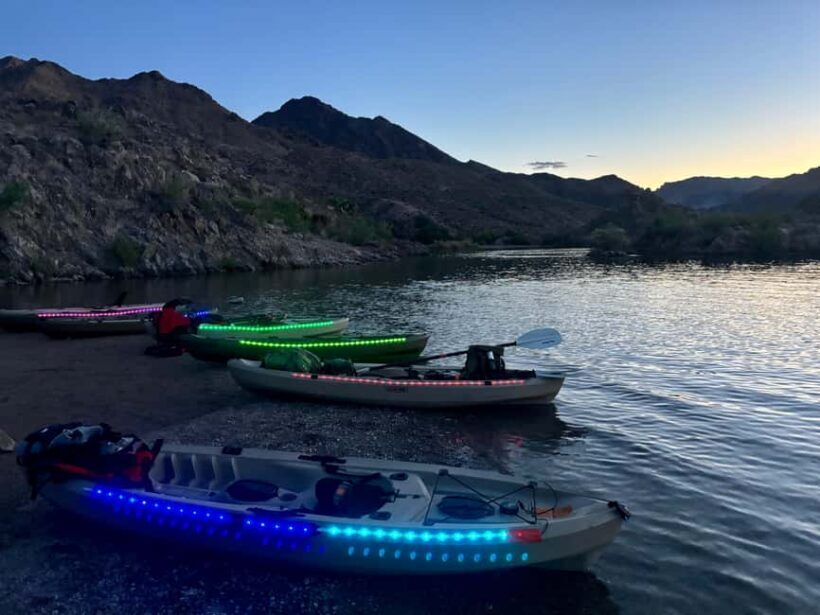 From Willow Beach: Sunset Kayak Tour to Emerald Cave - Key Points