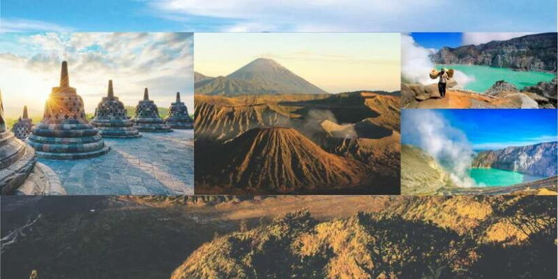From Yogyakarta: Borobudur, Mount Bromo, and Ijen 4-Day Tour - Key Points
