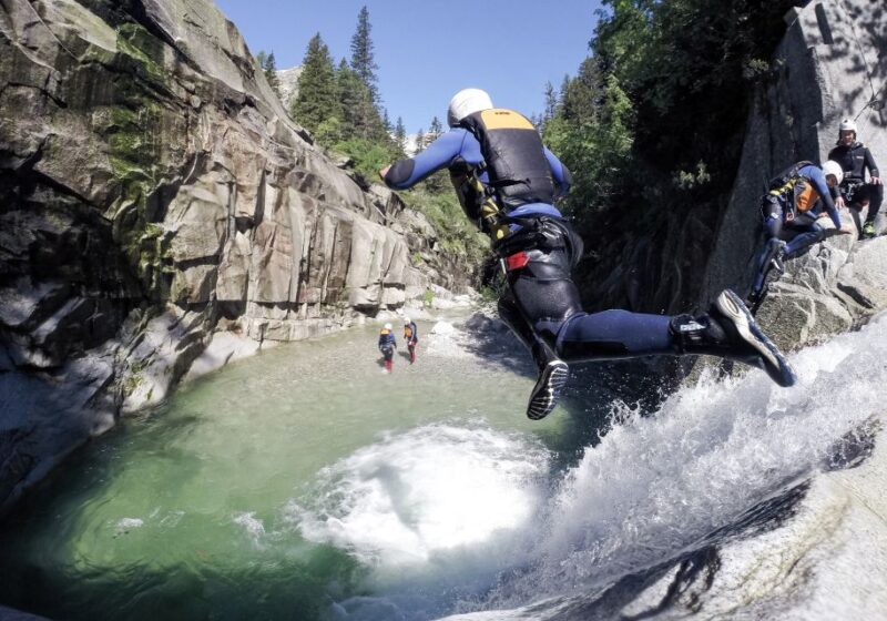 From Zurich: Canyoning in Interlaken W/ Return Transfer - Itinerary Details