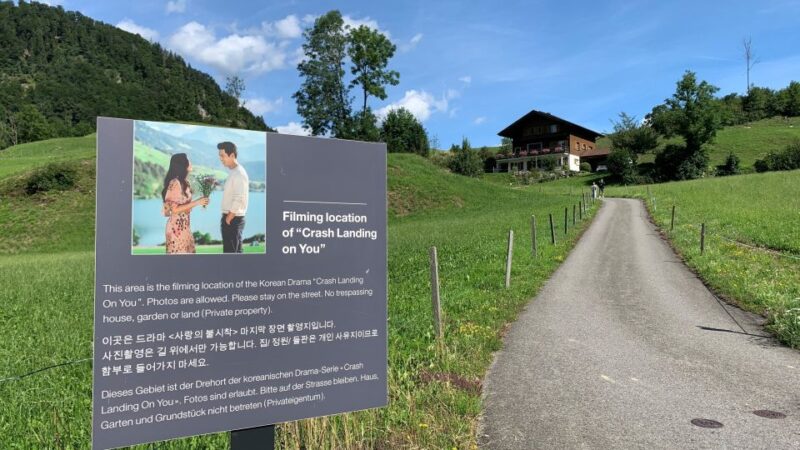 From Zurich: Crash Landing On You Locations in Interlaken - Exploring Iseltwald Village on Lake Brienz