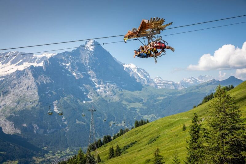 From Zurich: Grindelwald First Cable Car & Interlaken - Key Points