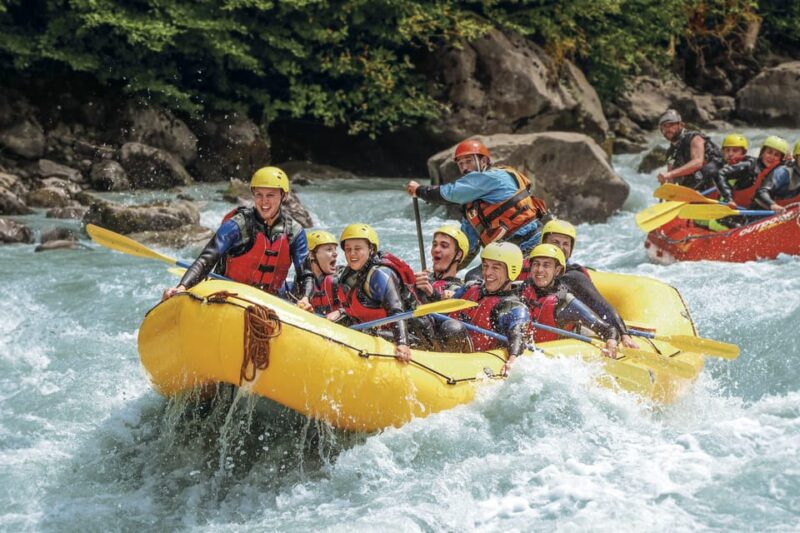 From Zurich: Interlaken Rafting Adventure Day Trip - Itinerary Highlights