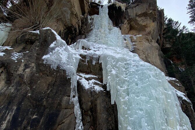 Frozen Waterfall Snowshoe Tour Estes Park - Introduction
