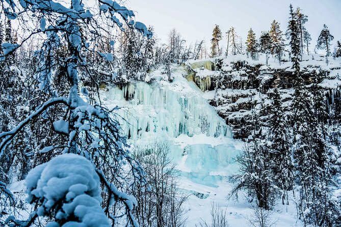 Frozen Waterfalls in Korouoma Canyon Adventure - Encountering the Awe-Inspiring Icy Landscapes