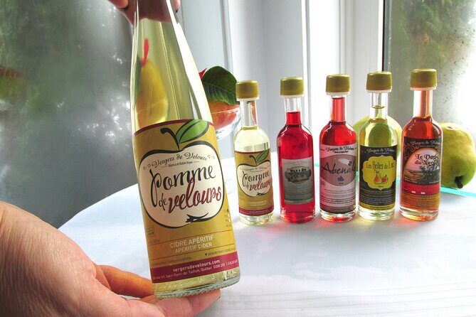 Fruit alcohol tasting + Velvet Orchards audio tour - How the Tour Works — Step By Step