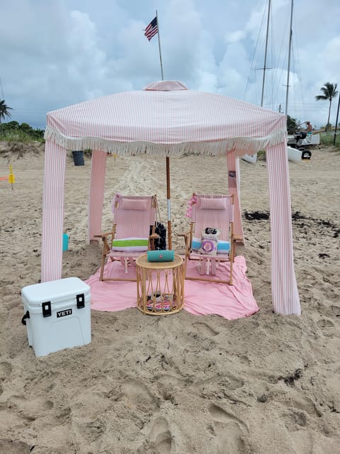 Ft Lauderdale: Private Beach Day Cabana with Amenities - Key Points