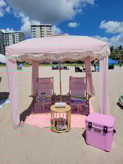 Ft Lauderdale: Private Beach Day Cabana with Amenities - FAQ