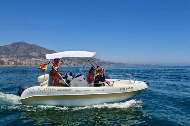 Fuengirola: 1- to 4-Hour Boat Rental - No License Needed - An Accessible and Enjoyable Sea Adventure