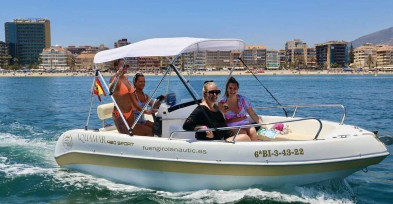 Fuengirola: 1- to 4-Hour Boat Rental - No License Needed - Visualize the Journey: What Youll See and Do