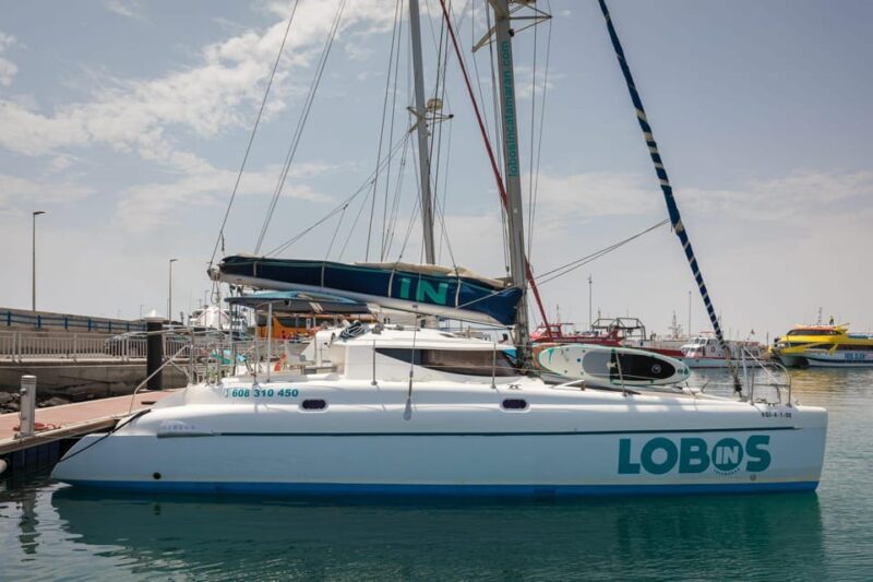 Fuerteventura: PRIVATE Catamaran All Inclusive Lobos in - Key Points