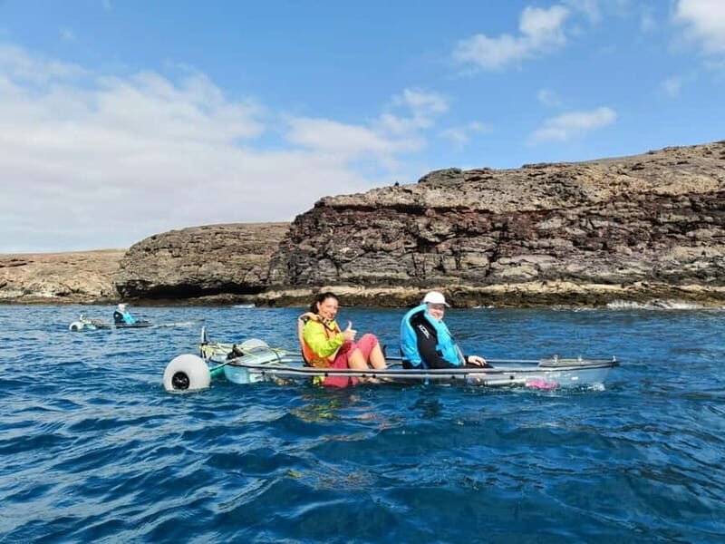 Fuerteventura: Transparent Electric Kayaks with Guide - The Experience Provider: e-KayakCanarias
